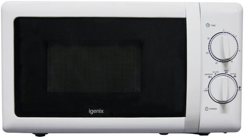 igenix Microwave Manual Stainless Steel IG2083 800W 20L White | Viking ...