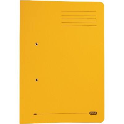 ELBA Spring Pocket Folder Foolscap Yellow Manilla | Viking Direct UK