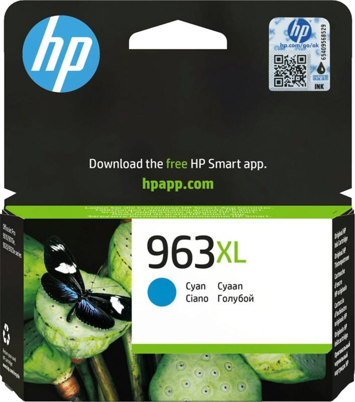 HP 963XL Original Ink Cartridge 3JA27AE Cyan | Viking Direct UK