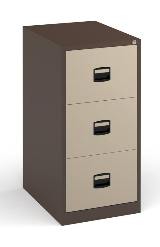 Dams International Filing Cabinet with 3 Lockable Drawers DCF3C 470 x ...