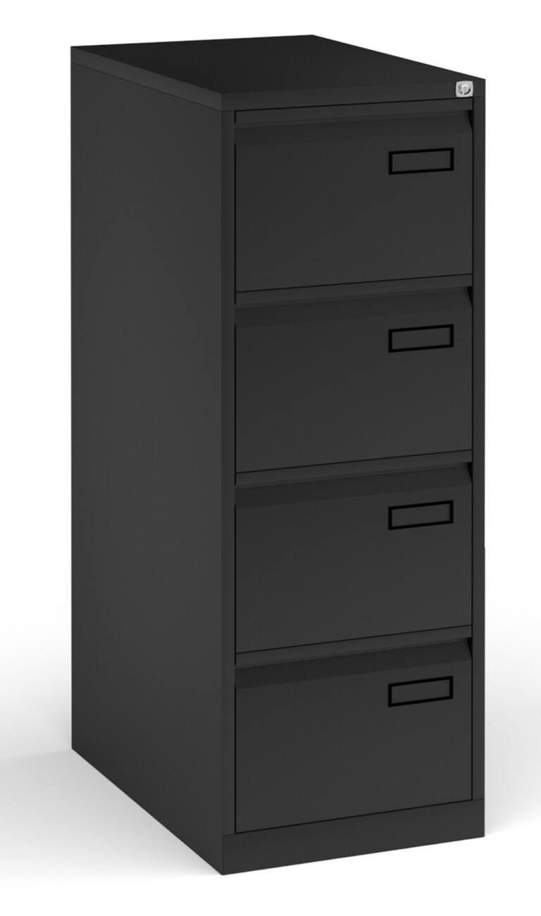 Bisley Filing Cabinet with 4 Lockable Drawers PSF4 470 x 622 x 1321 mm ...