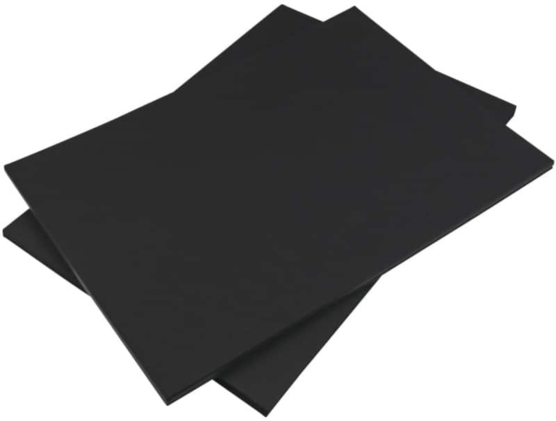 Hawksbill A4 Crafting Paper Black 220 gsm 50 Sheets | Viking Direct UK