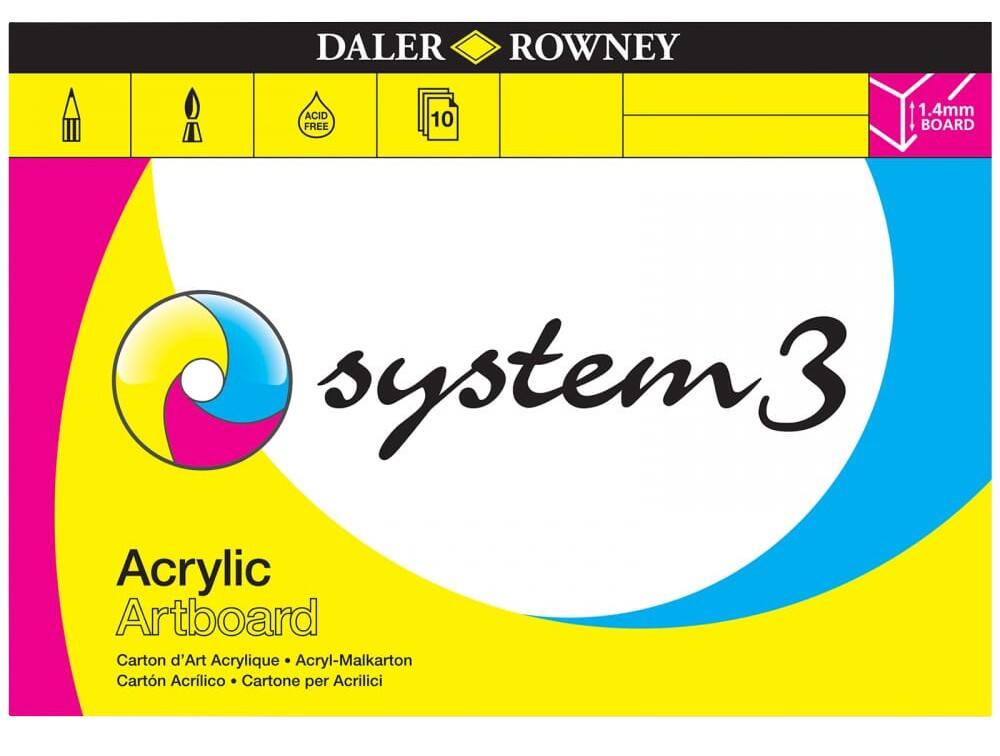 Daler-Rowney Pad 304602410 A4 White 10 Sheets | Viking Direct UK