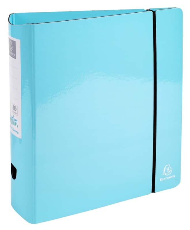Exacompta Lever Arch File Aquarel A4 80 mm Pastel blue 80 53766E Carton ...