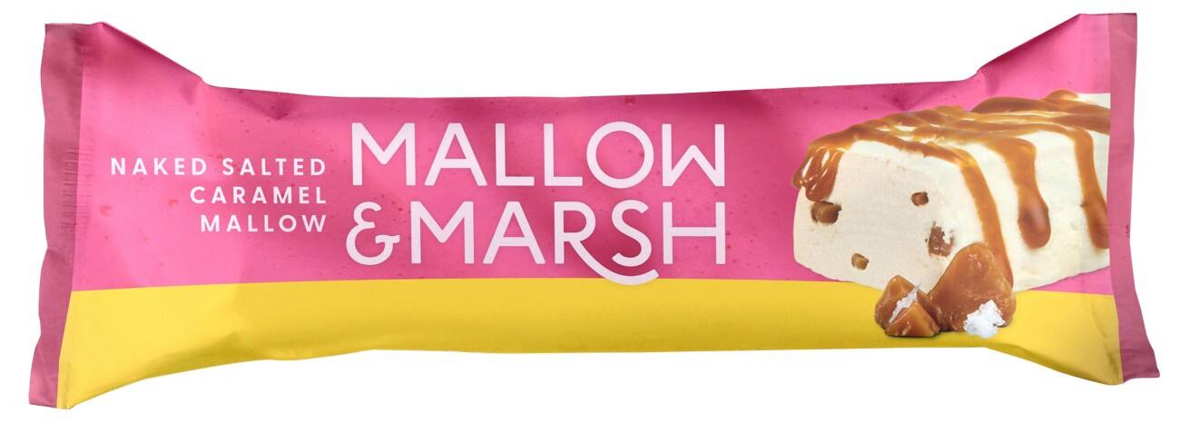 Mallow & Marsh Salted Caramel Marshmallow Bar Pack of 12 | Viking Direct UK