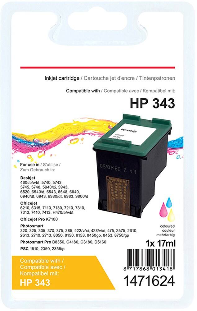 Viking 343 Compatible HP Ink Cartridge C8766EE Cyan, Magenta, Yellow ...