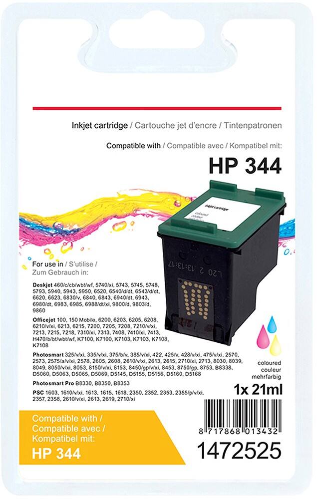 Viking 344 Compatible HP Ink Cartridge C9363EE Cyan, Magenta, Yellow ...