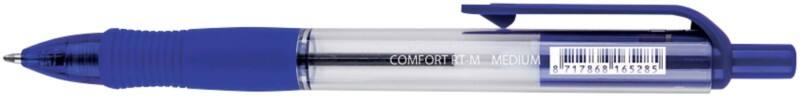Foray Comfort RT-M Retractable Ballpoint Pen Medium 0.31 mm Blue Pack ...