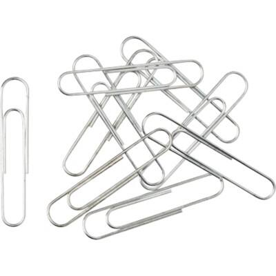 Office Depot Paper Clips Round 50 mm Silver 1000 Pieces | Viking Direct UK