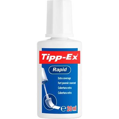 Tipp-Ex Rapid Correction Fluid Fast-Drying with Foam Applicator 20 ml ...