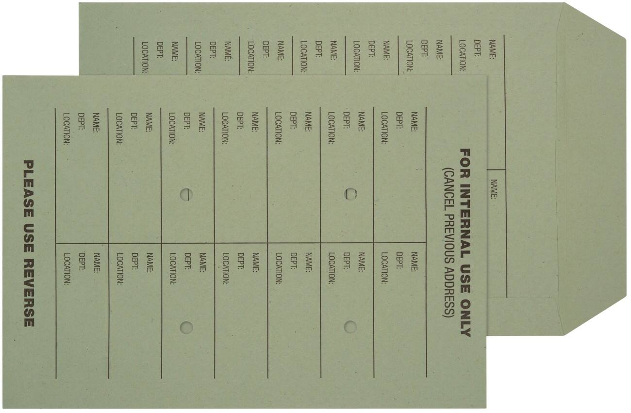 Office Depot Internal Mail Envelopes C5 162 (W) x 229 (H) mm Ungummed ...