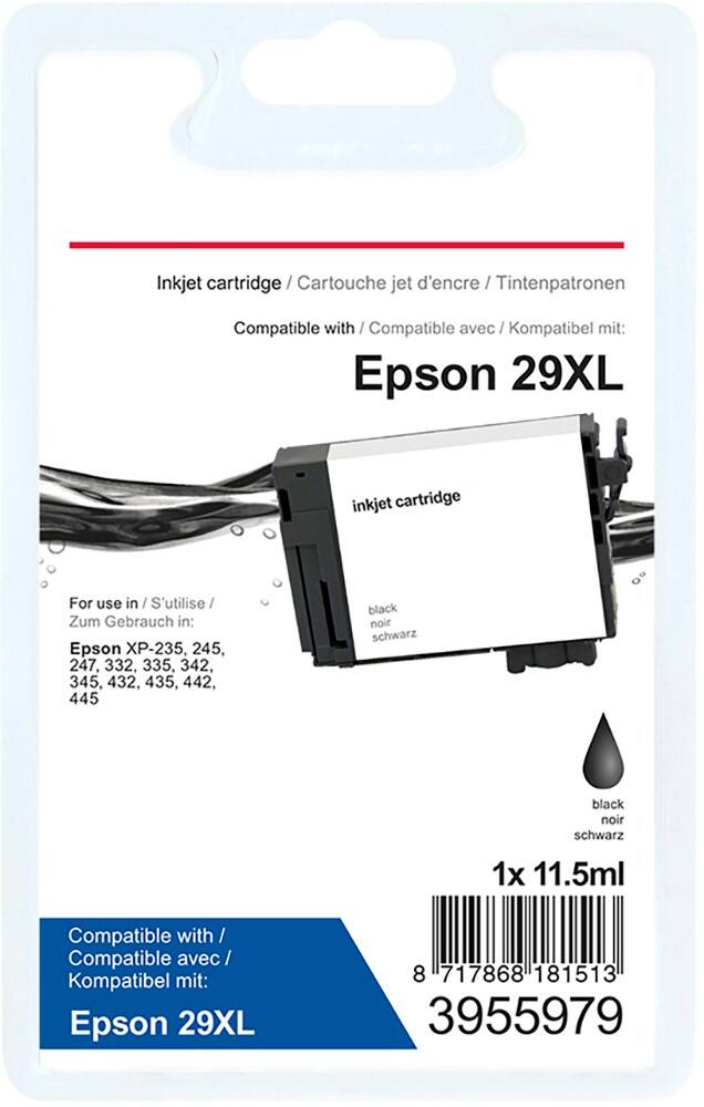 Viking 29XL Compatible Epson Ink Cartridge C13T29914012 Black | Viking ...