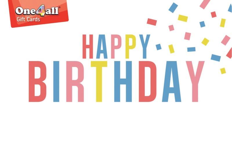 One4all Gift Card Happy Birthday £50 Assorted | Viking Direct UK