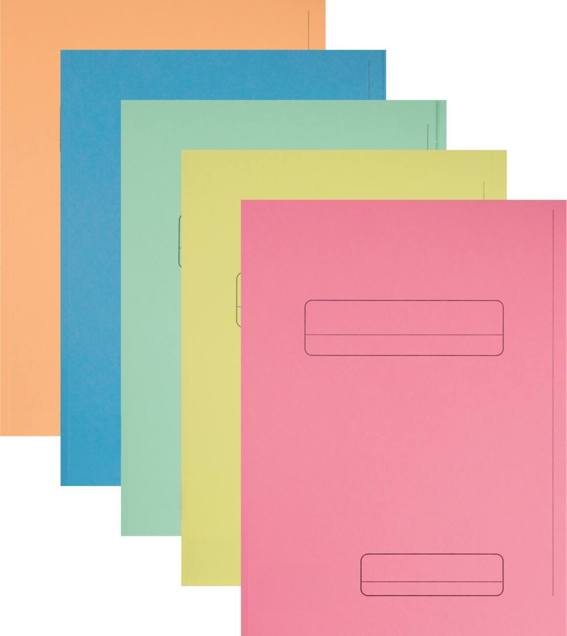 Office Depot 2 Flap Folder A4 Assorted Cardboard Pack of 50 | Viking ...