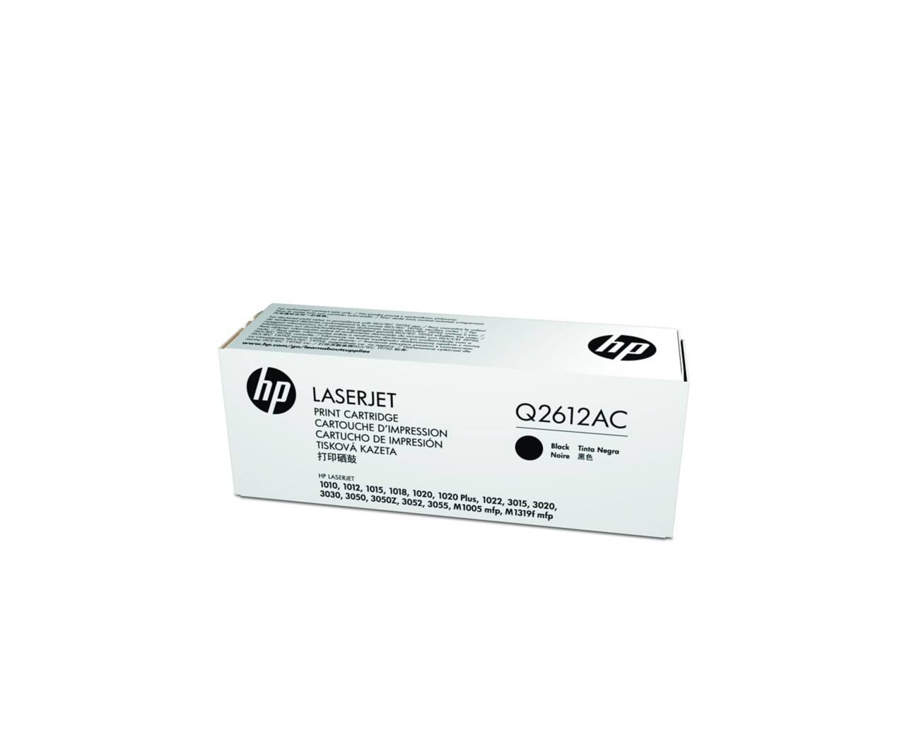HP 12A Original Toner Cartridge Q2612AC Black | Viking Direct UK